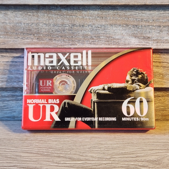 Maxell | Media | New Factory Sealed Maxell Ur6 Normal Bias Audio ...